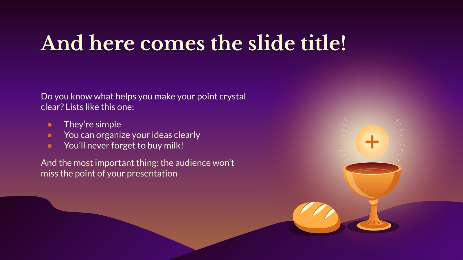 Enjoy Lent Season Presentation