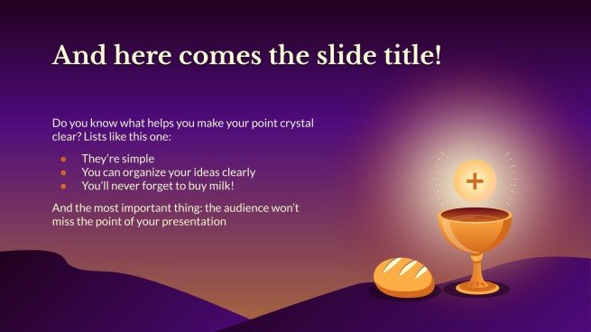 Enjoy Lent Season Presentation