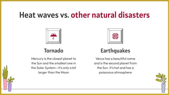 Natural Disasters: Heat Wave Presentation