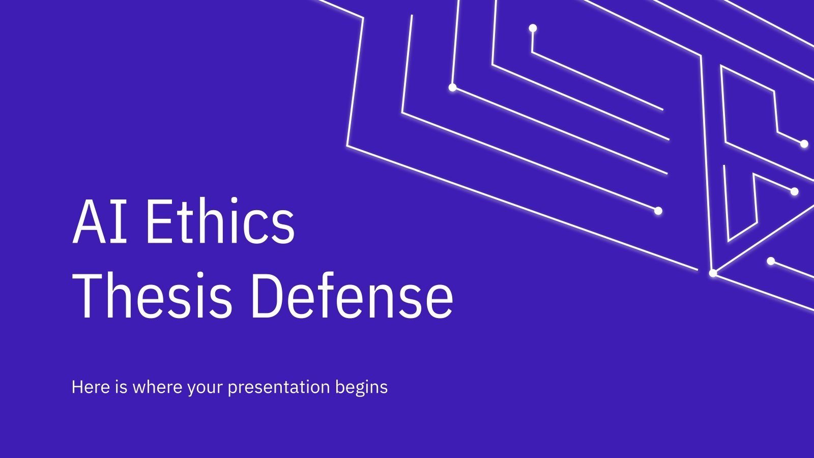 Kostenlose Vorlagen zum Thema KI für Google Slides & PowerPoint