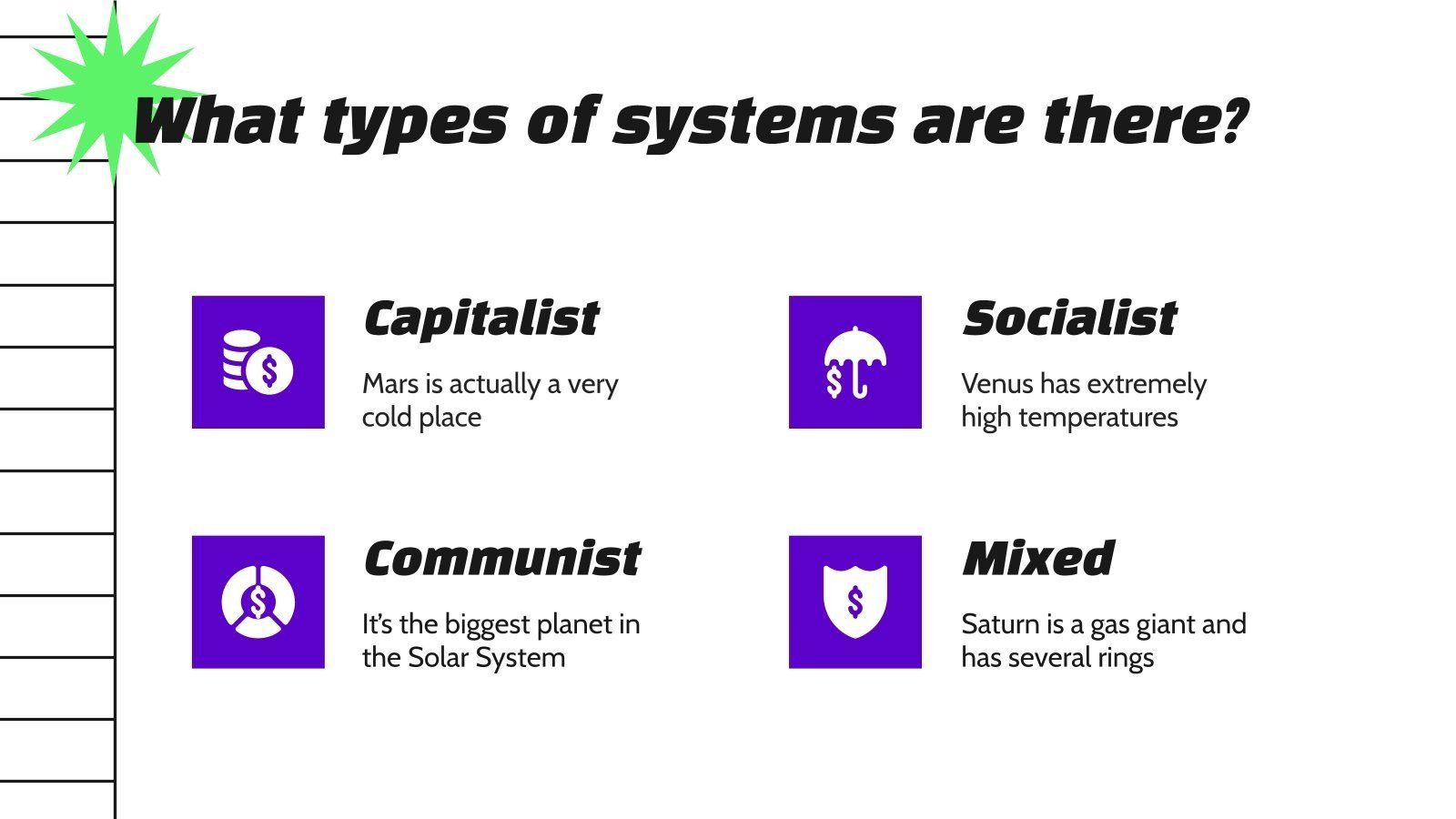 Economics for High School: Economic Systems Analysis