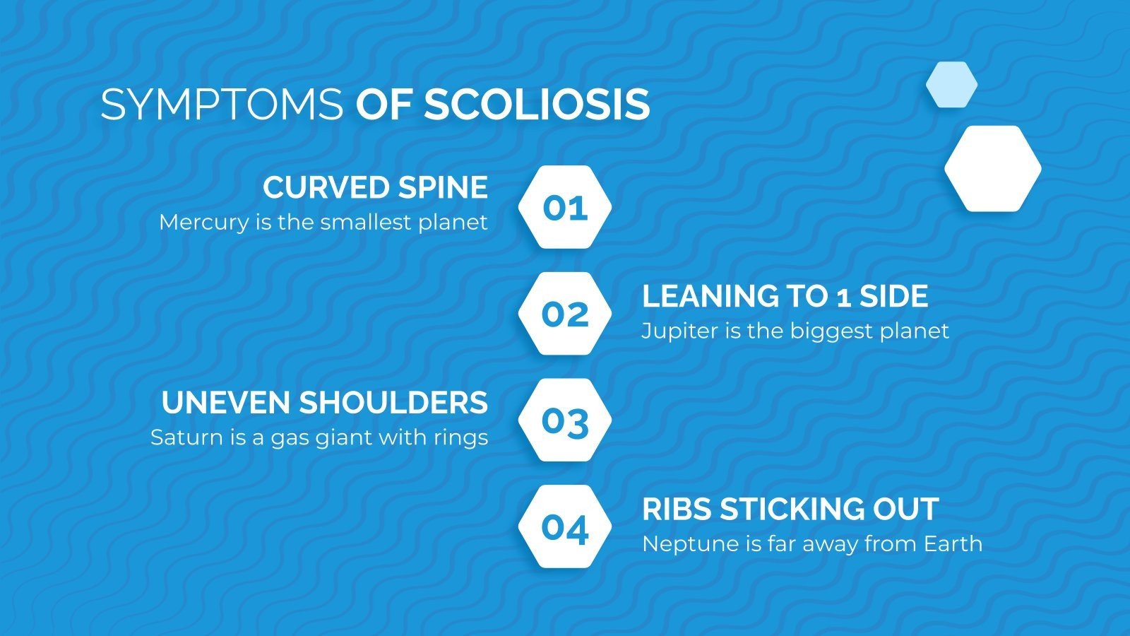 Back Problems: Scoliosis Presentation