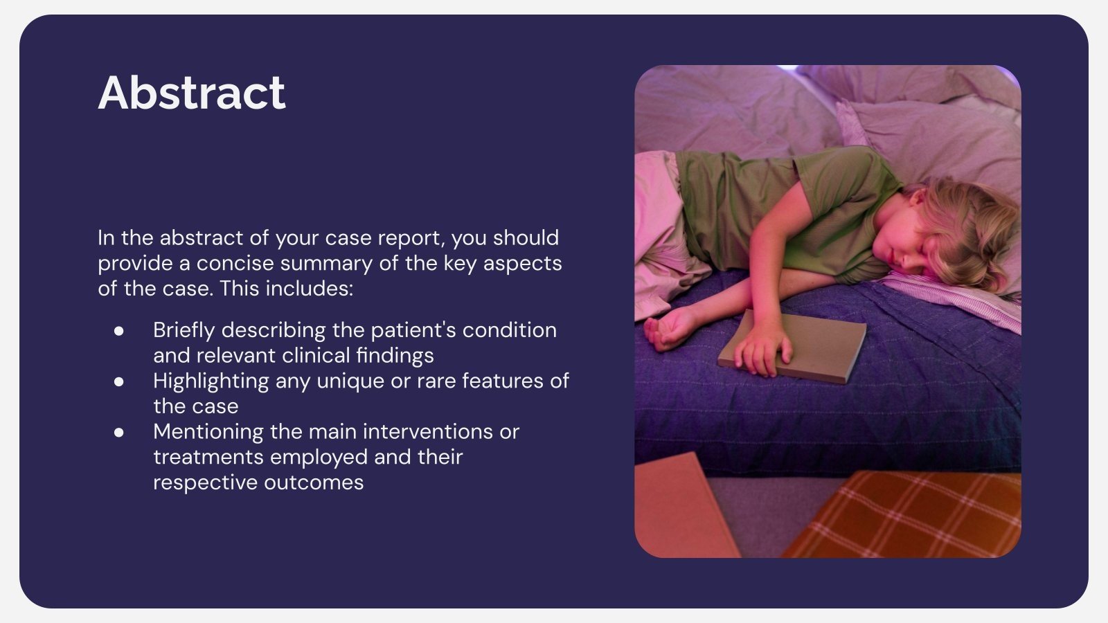 Sleepwalking in Children Case Report Presentation