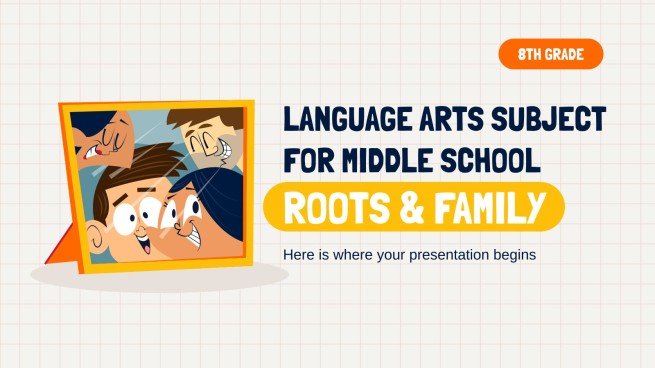 Artes del lenguaje para intermedia: raíces y familia