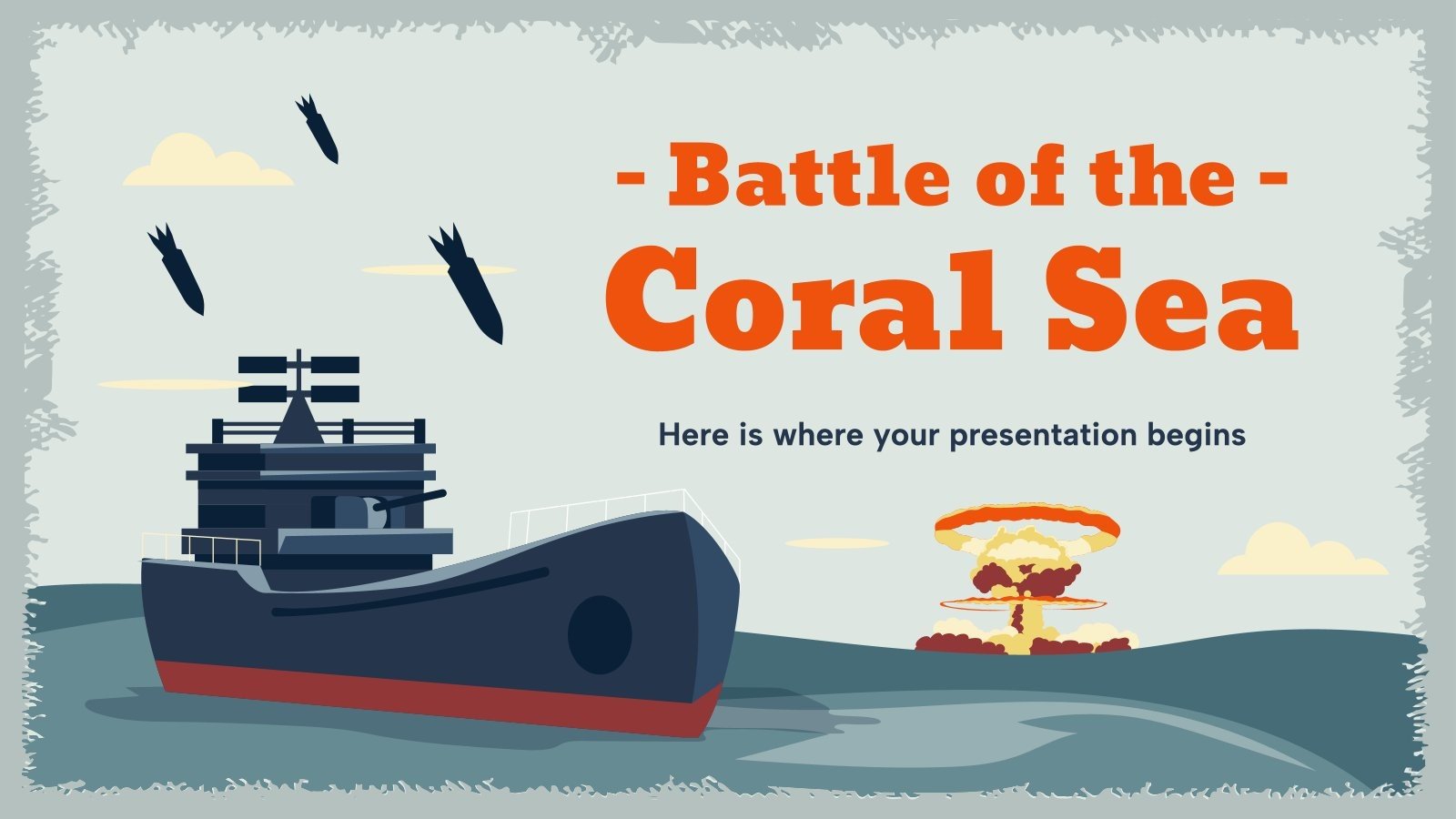 Plantillas gratis de Guerra para Google Slides y PowerPoint