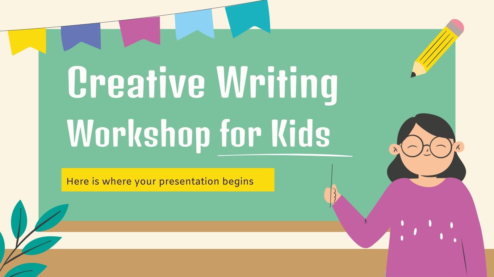 Creative Writing Workshop for Kids Presentation