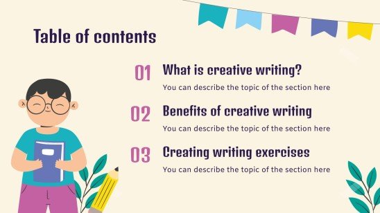 Creative Writing Workshop for Kids Presentation