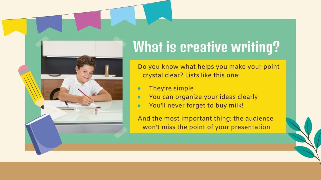 Creative Writing Workshop for Kids Presentation