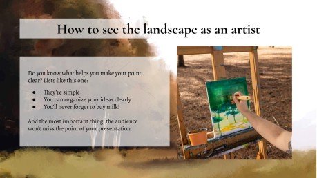 Landscape Oil Painting Workshop Presentation