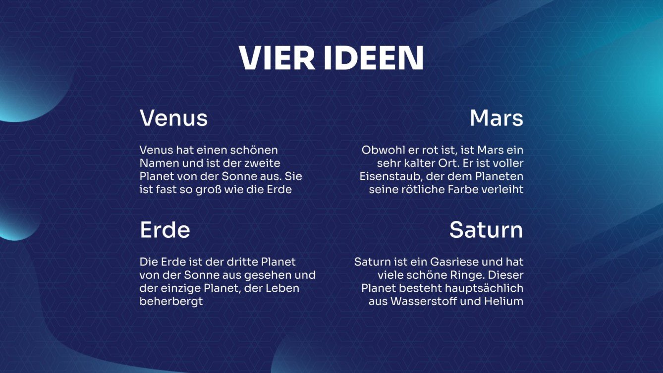 German Tech Company Business Plan Presentation