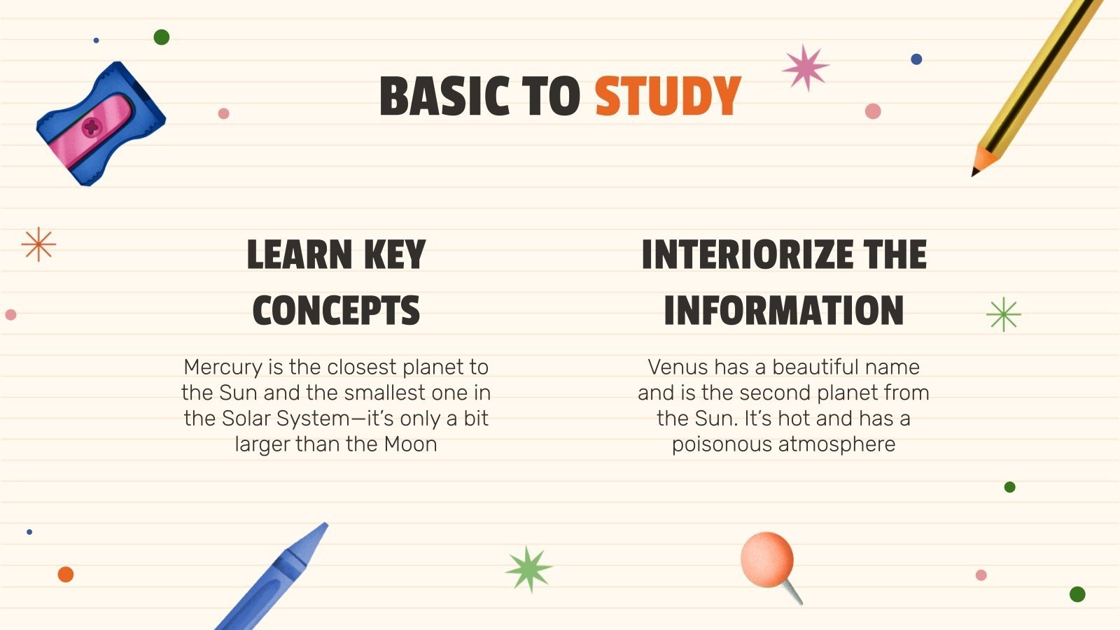 School Supplies Vocabulary Activities for Pre-K Presentation