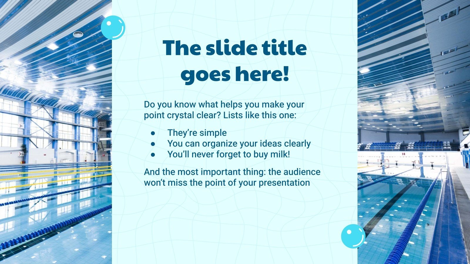 All About Swimming Presentation