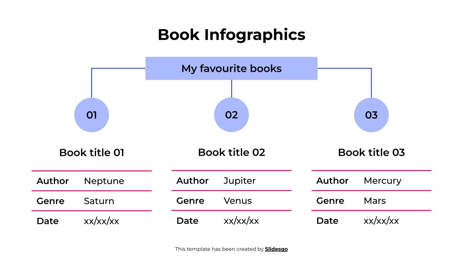 Book Infographics Template