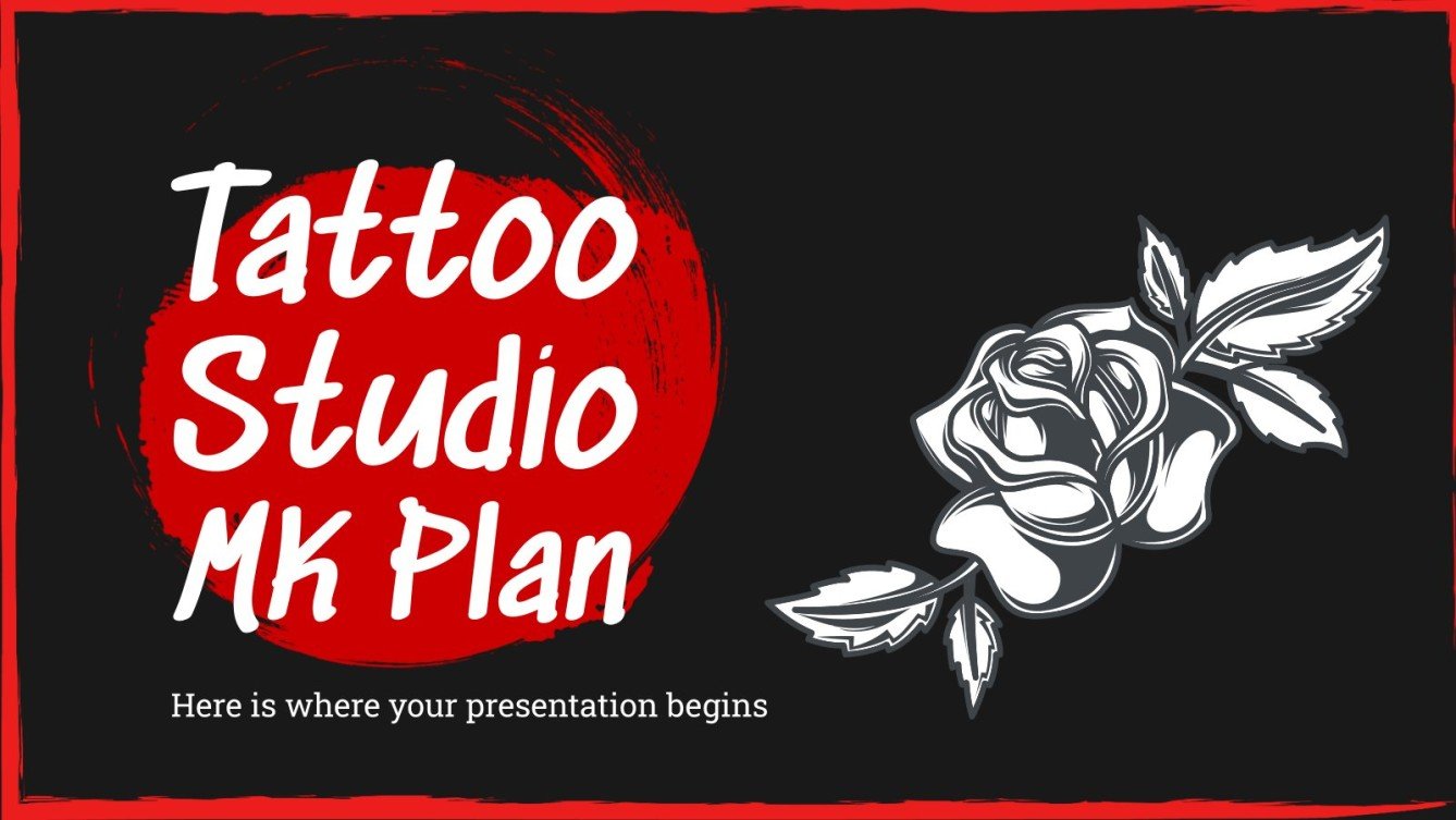 Free Tattoo-themed templates for Google Slides & PowerPoint