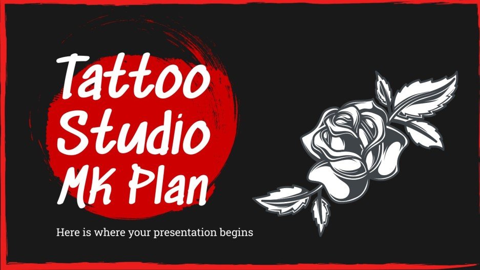 Free Tattoo-themed templates for Google Slides & PowerPoint