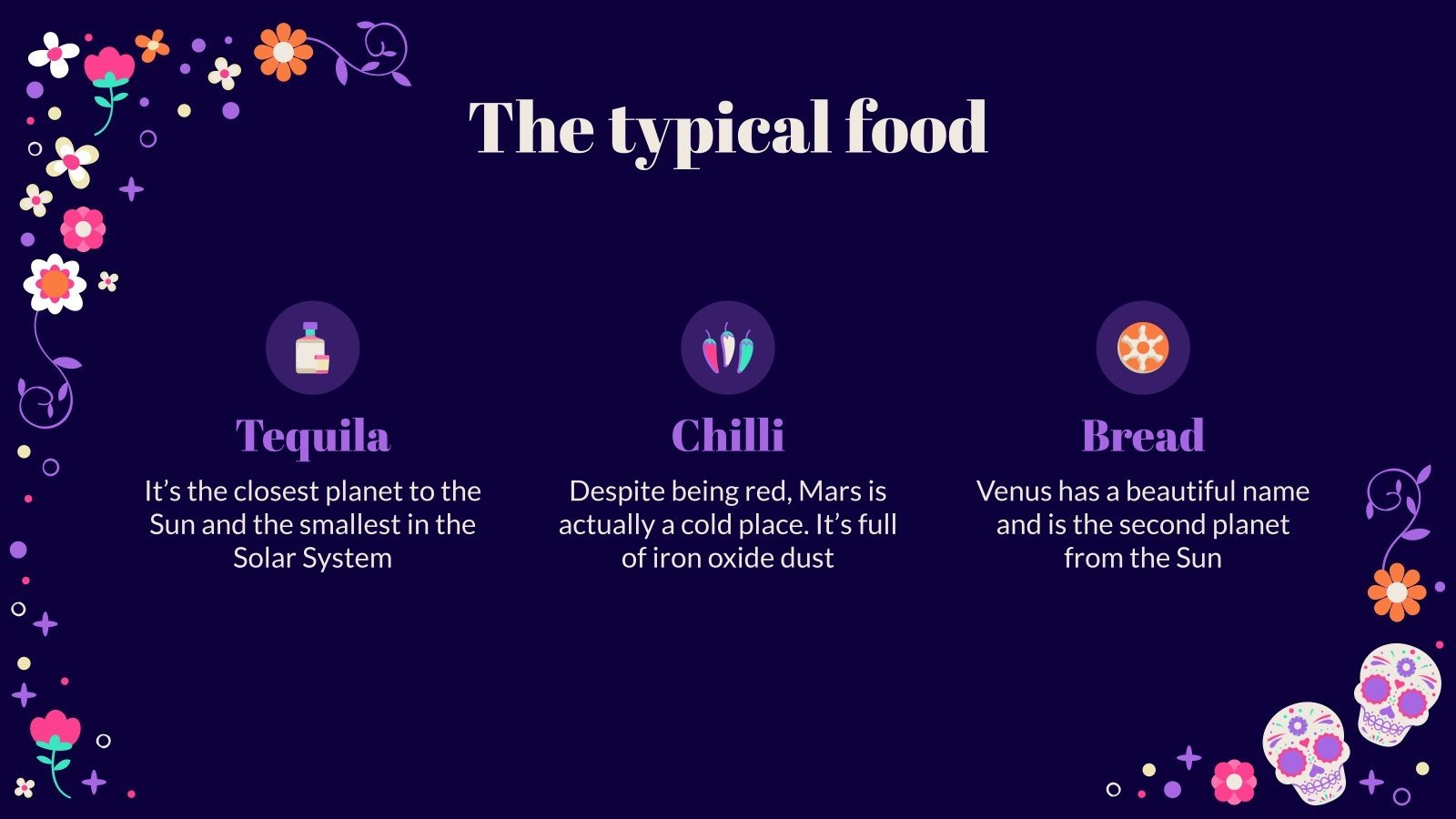 Happy Day of the Dead Minitheme Presentation