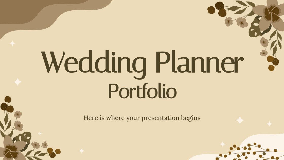 Wedding Planner Portfolio Presentation