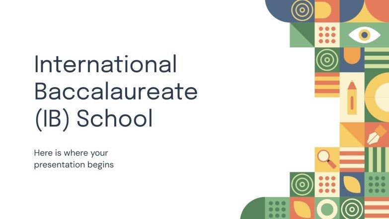 International Baccalaureate (IB) School Presentation