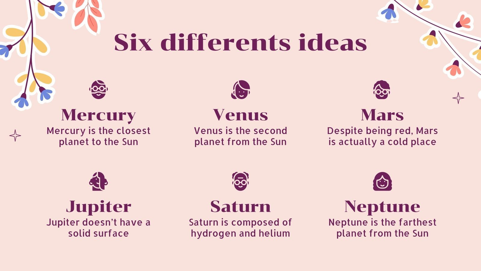 Floral Spring Minitheme Presentation