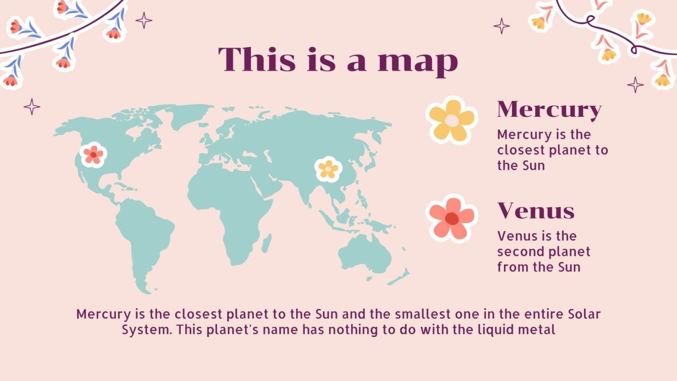 Floral Spring Minitheme Presentation