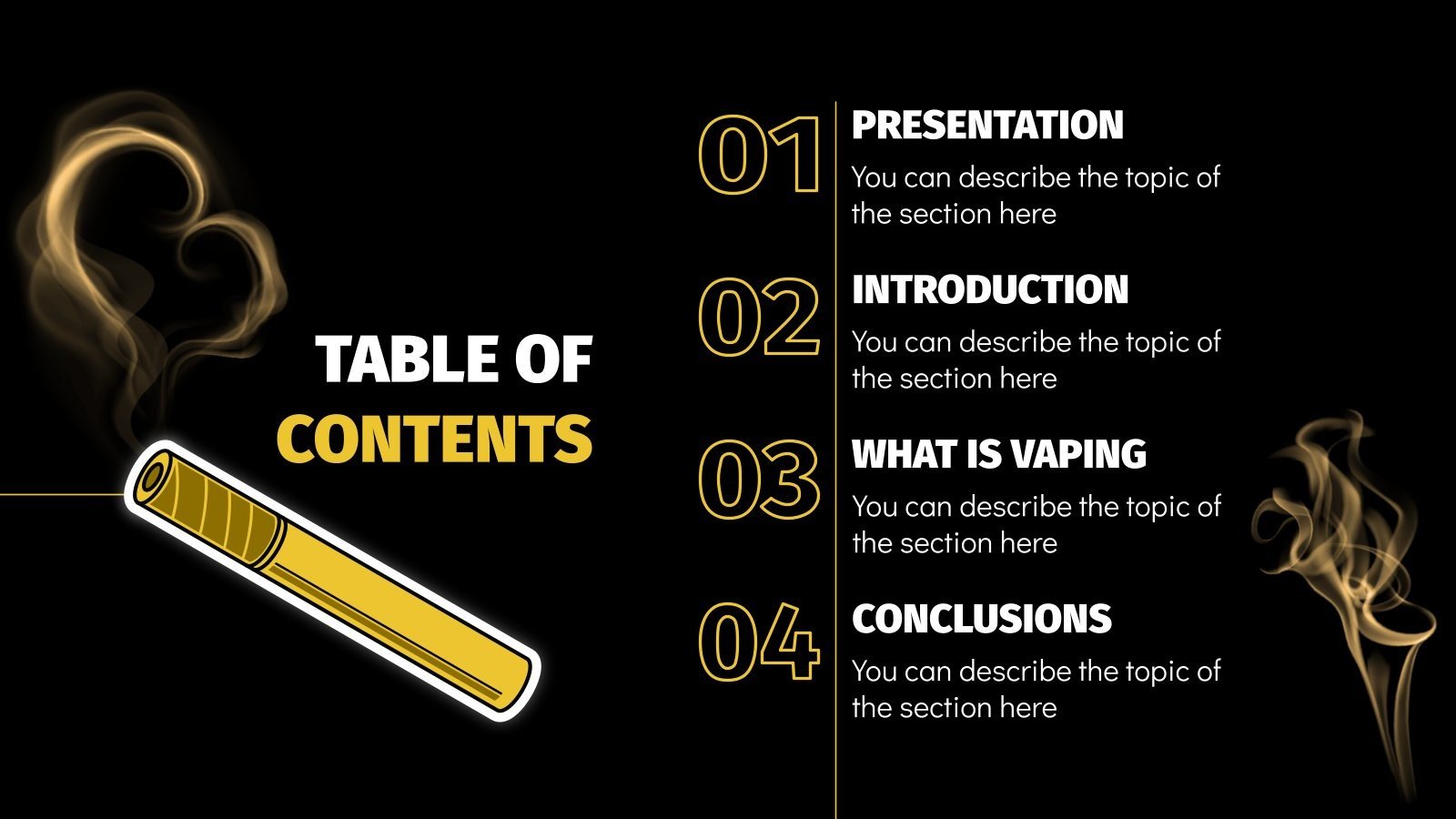 All About Vaping Presentation