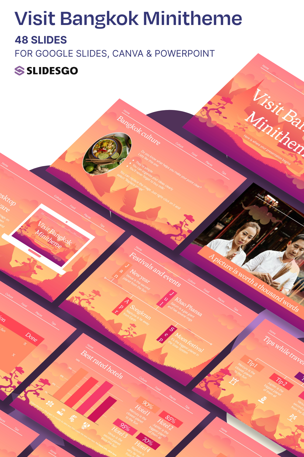 Visit Bangkok Minitheme Presentation