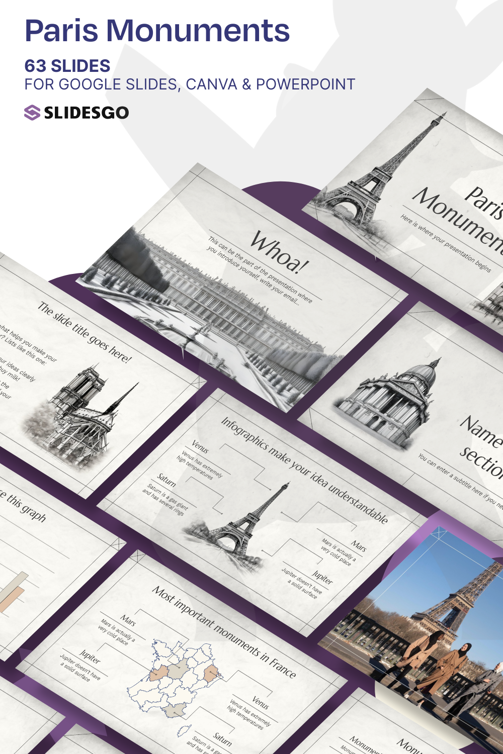 Paris Monuments Presentation