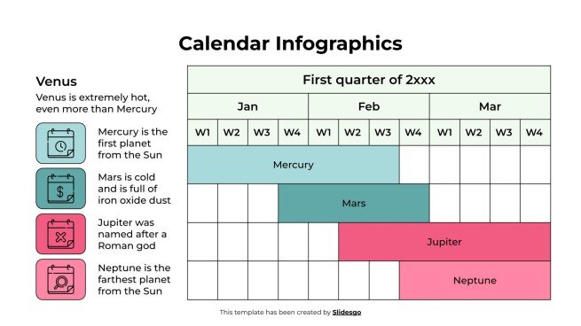 Calendar Infographics Presentation