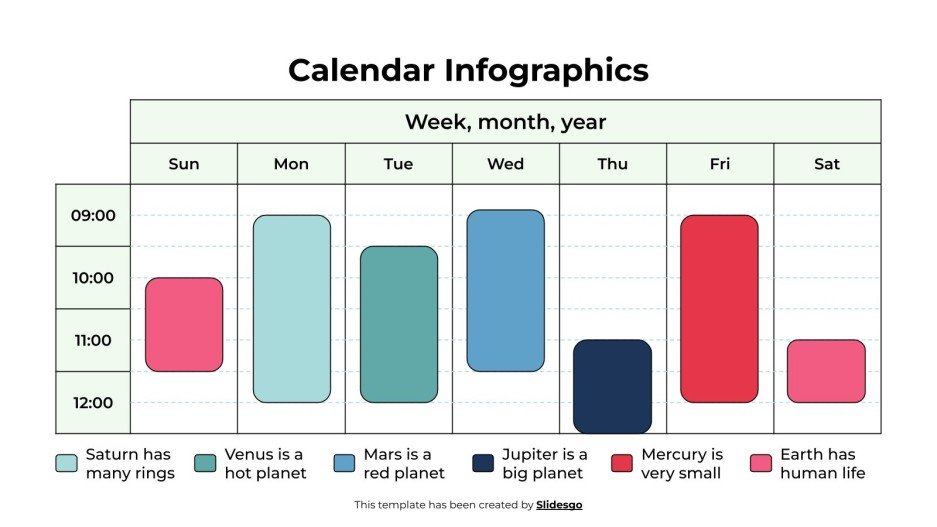 Calendar Infographics Presentation