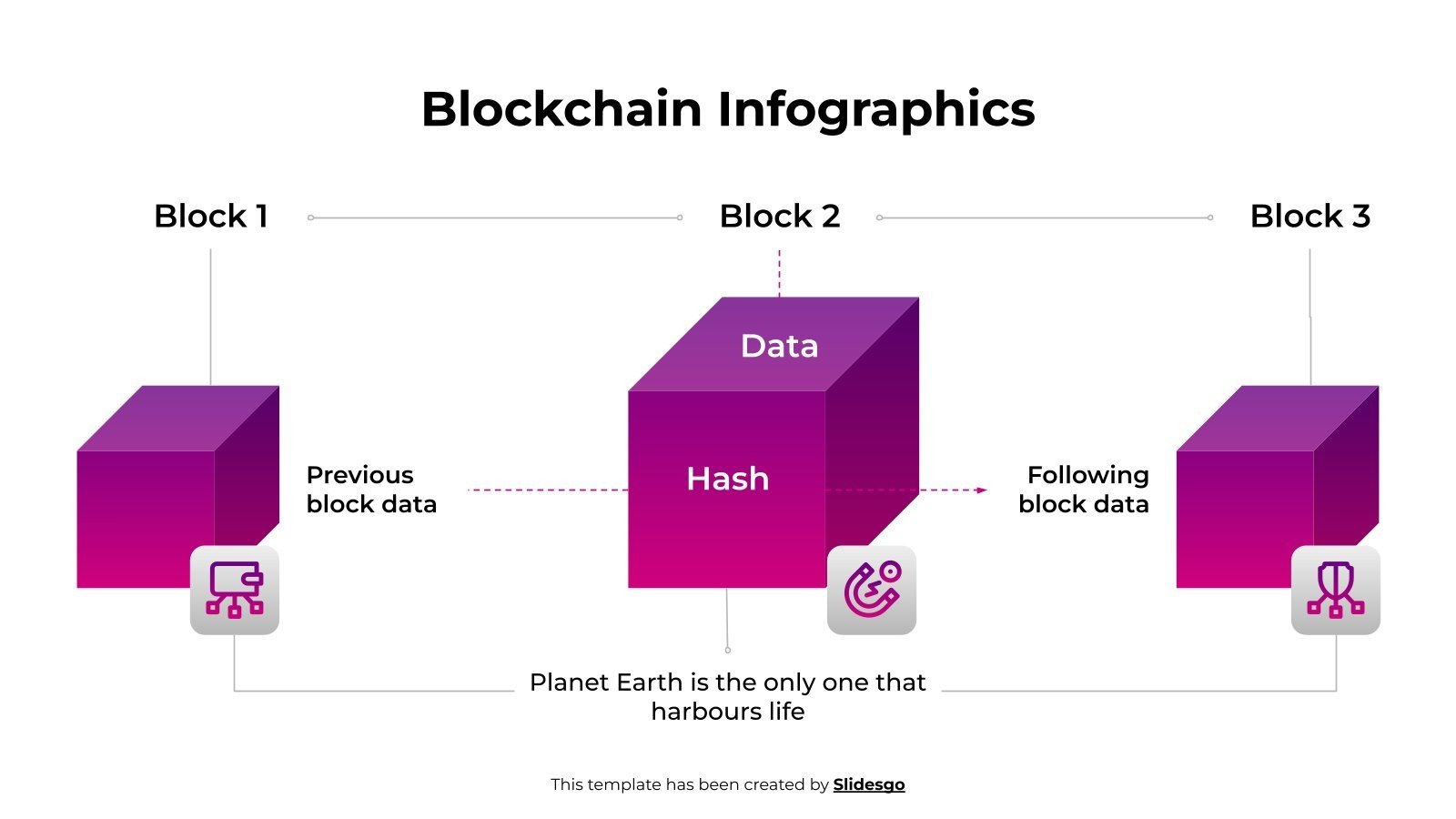 Blockchain Infographics Template