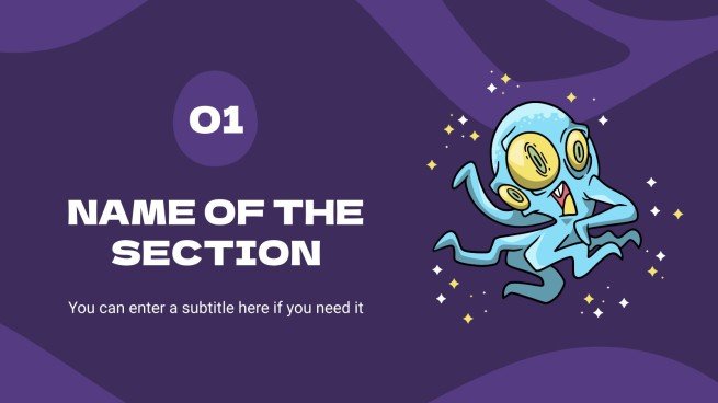 Weird Space Aliens Theme Presentation