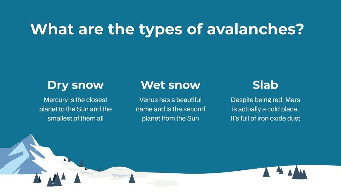 Natural Disasters: Avalanche Presentation