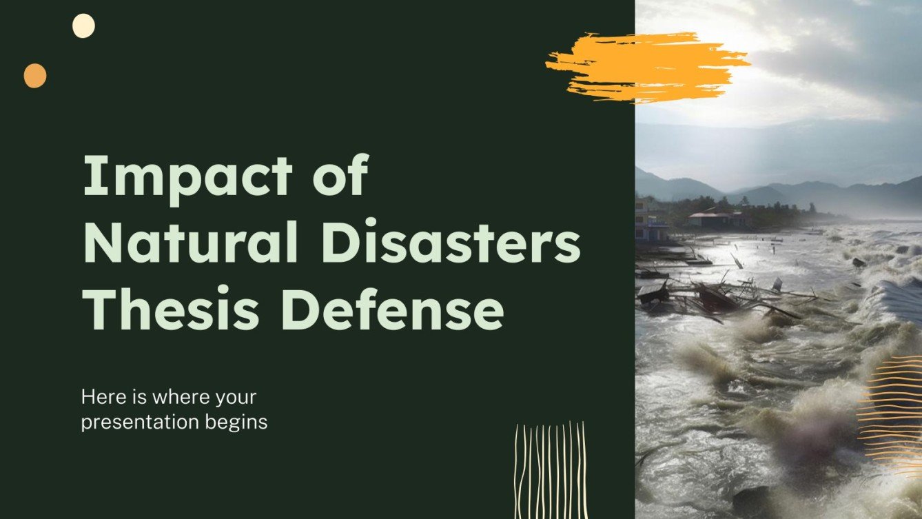 Plantillas gratis para Google Slides y PPT sobre desastres