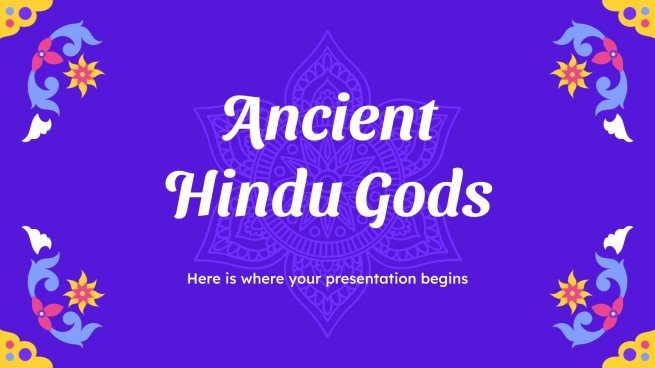 Free templates about Hinduism for Google Slides & PowerPoint