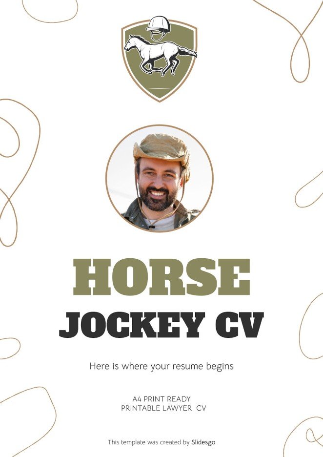 Free templates about horses for Google Slides & PowerPoint