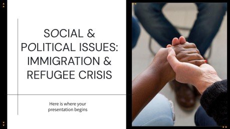 Free Google Slides & PowerPoint templates about refugees