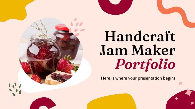 Handcraft Jam Maker Portfolio Presentation