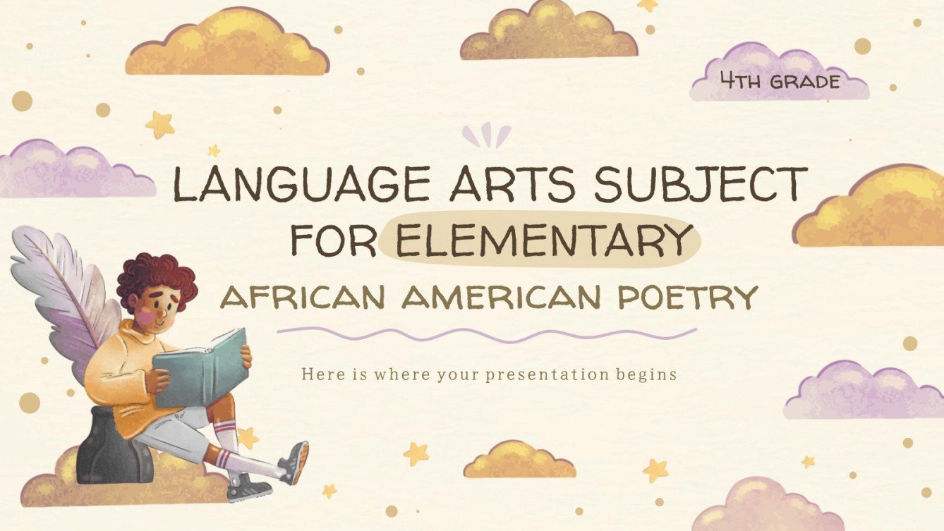 Language Arts for Elementary: African American Poetry