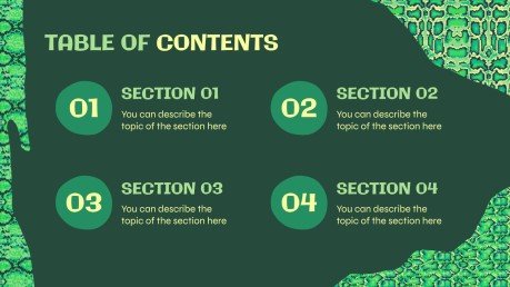 Snake Pattern Minitheme Presentation