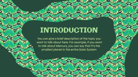 Snake Pattern Minitheme Presentation