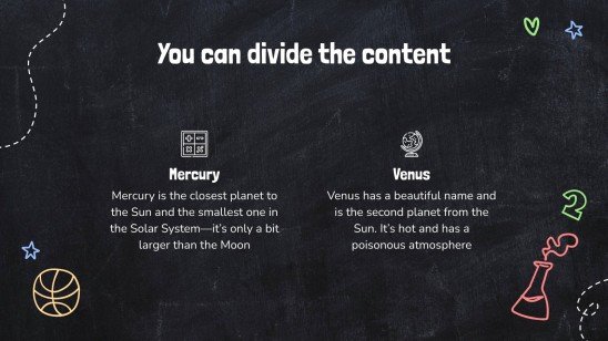 Simple Blackboard Background Lesson Presentation