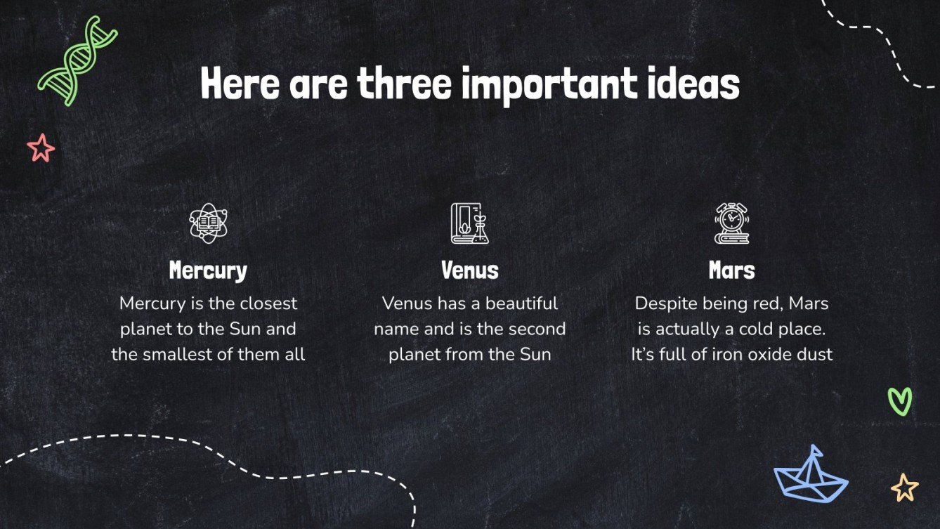 Simple Blackboard Background Lesson Presentation