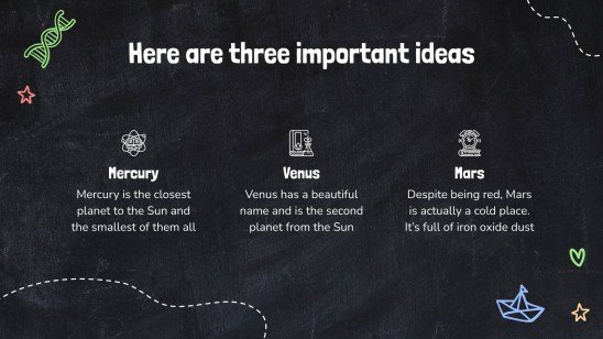 Simple Blackboard Background Lesson Presentation