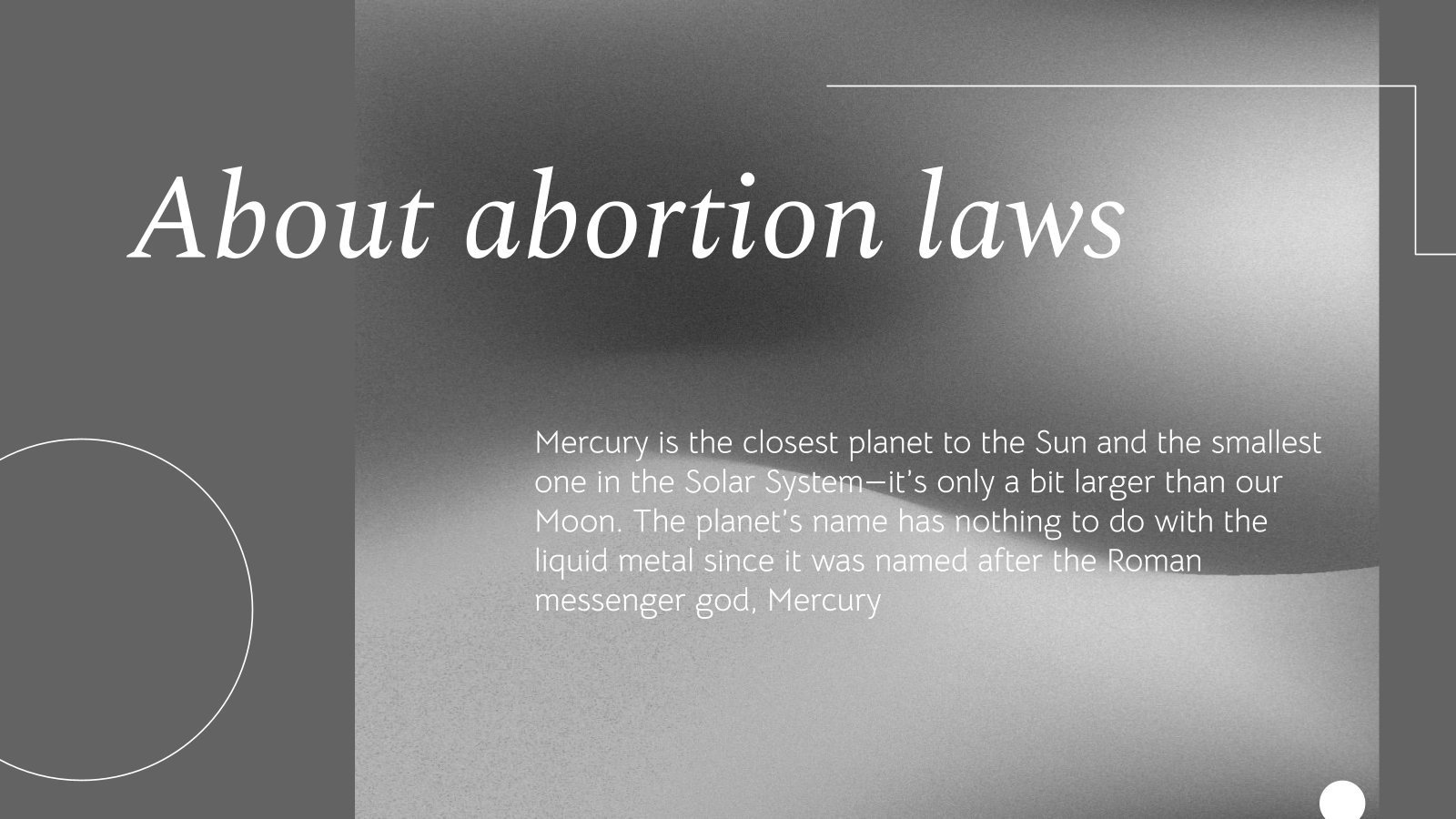 Moral Subjects Thesis Defense: Controversial abortion laws