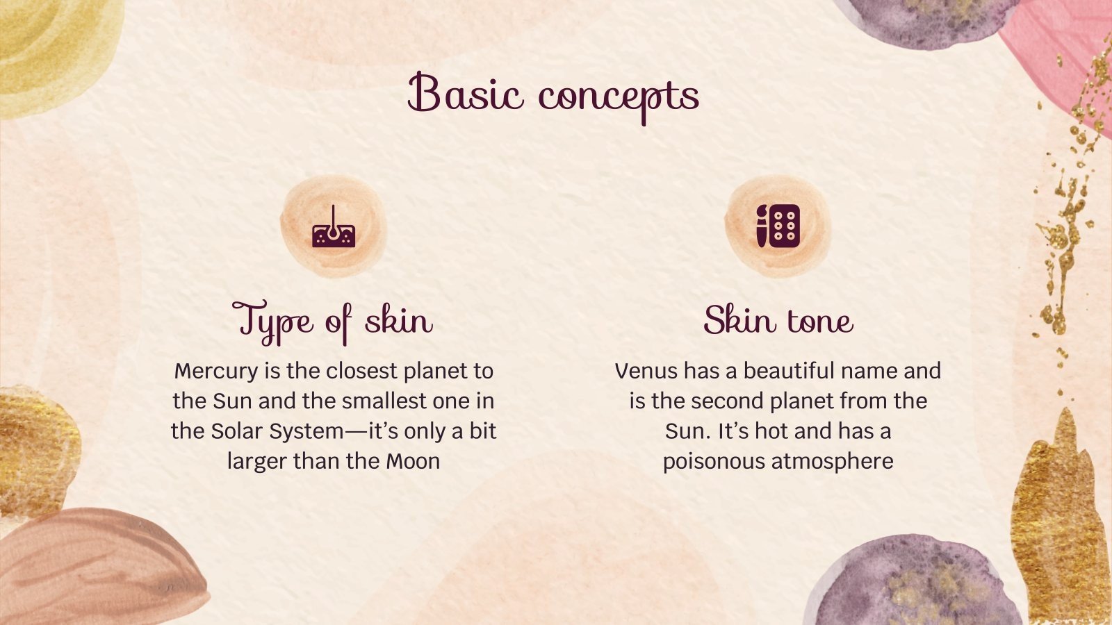 Self Makeup Workshop Presentation