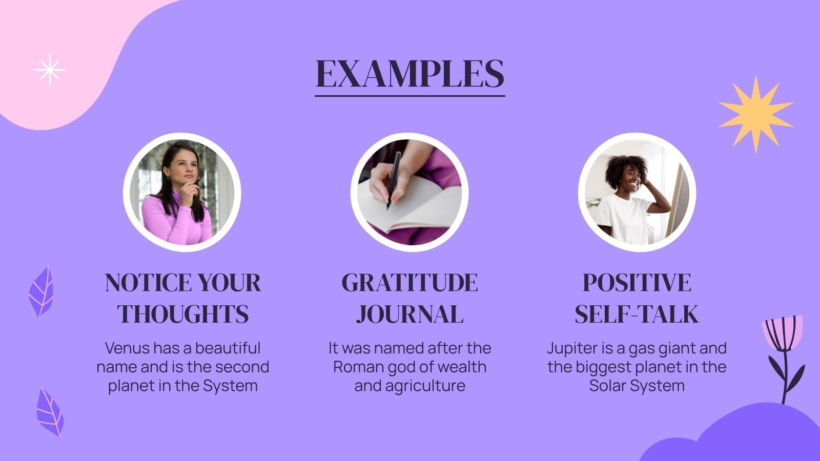 Positive Thoughts Workshop Presentation