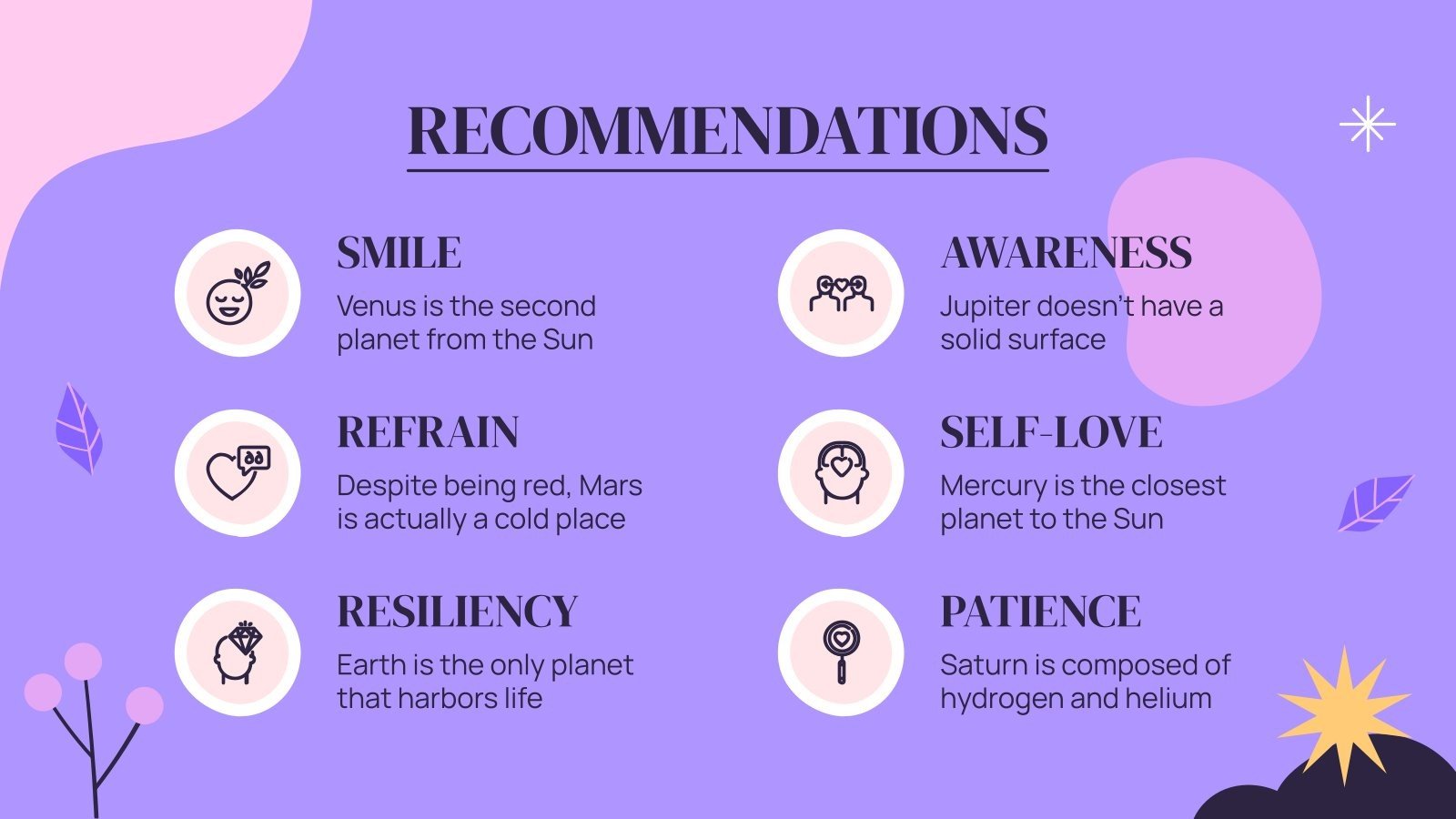 Positive Thoughts Workshop Presentation