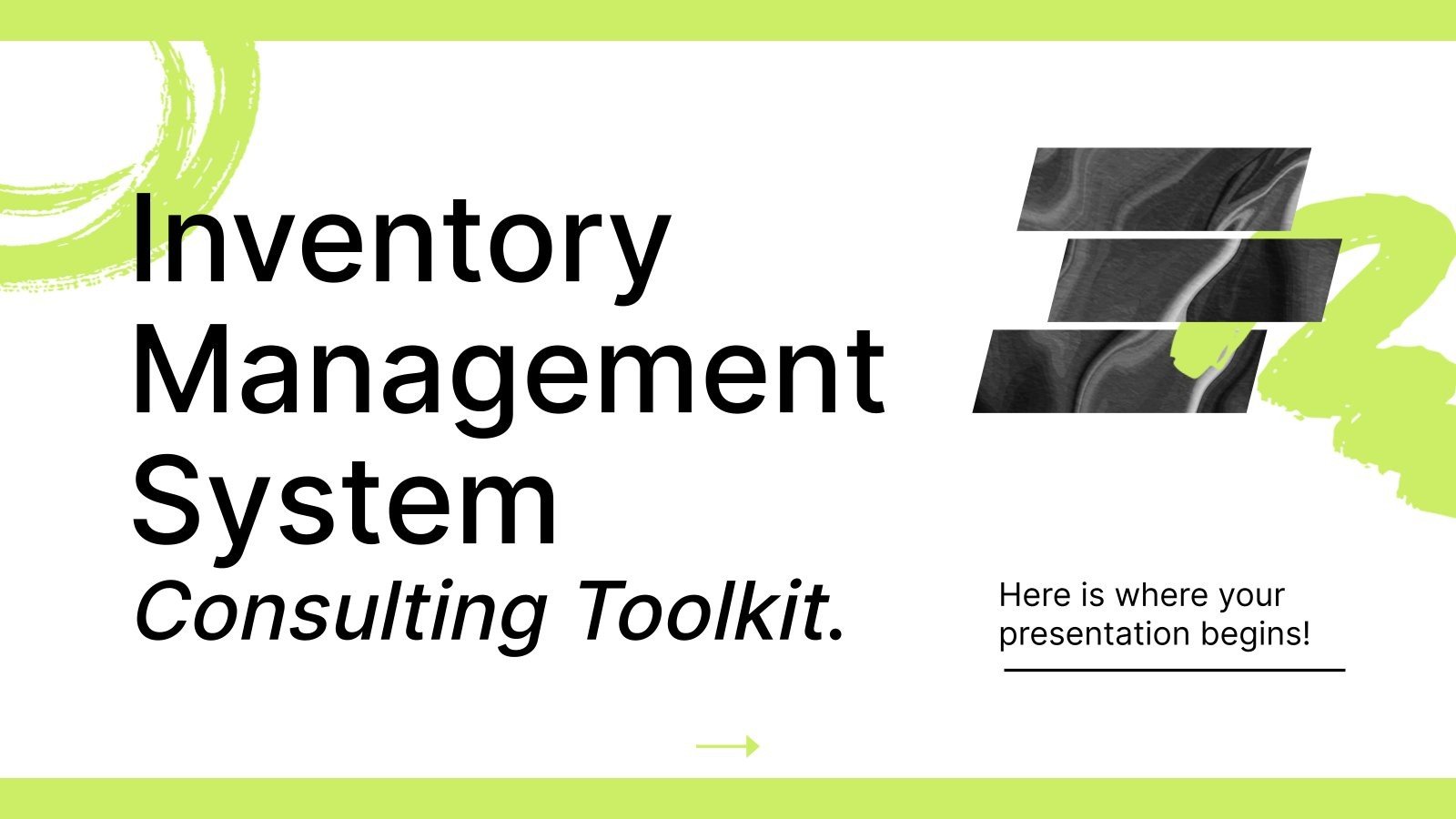 Inventory Management System Consulting Toolkit Presentation
