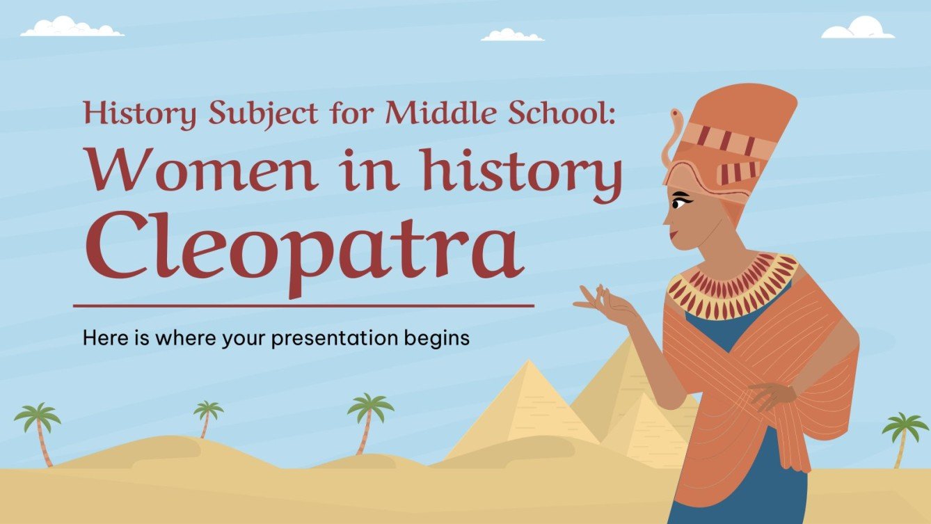 Historia para Secundaria: Mujeres en la Historia - Cleopatra