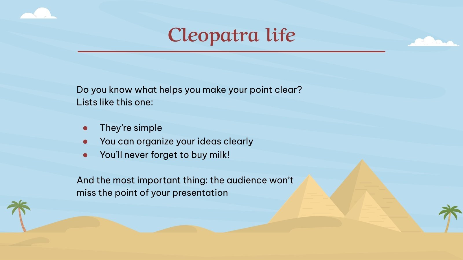 History for Middle School: Women in history - Cleopatra